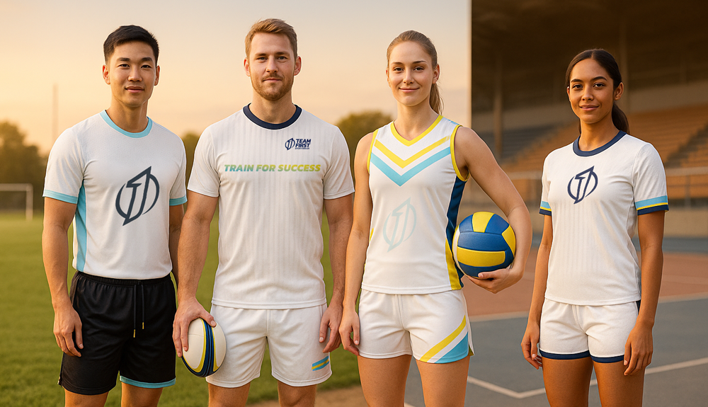 Custom Teamwear & Sports Uniforms Australia | Team First Sportswear